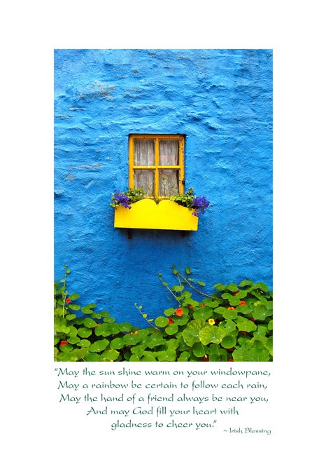 Blue House Kinsale Irish Blessing, Get Well Card - Irish Jewelry ...