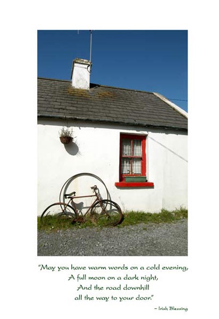 Irish Bicycle Get Well Greeting Card - Irish Jewelry | Irish Store ...