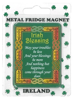 Metal Fridge Magnet, An Irish Blessing - Irish Jewelry | Irish Store ...