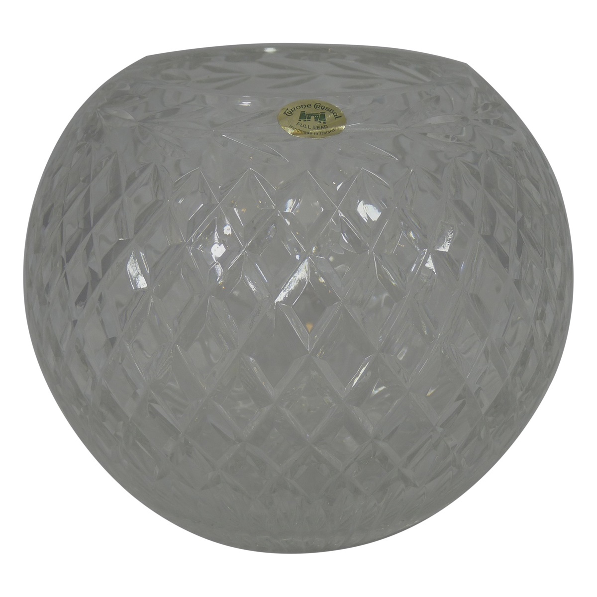 Tyrone Crystal Rose Bowl - Irish Jewelry | Irish Store | Tipperary ...