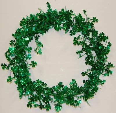 Shamrock Garland Wreath - Irish Jewelry | Irish Store | Tipperary Irish ...