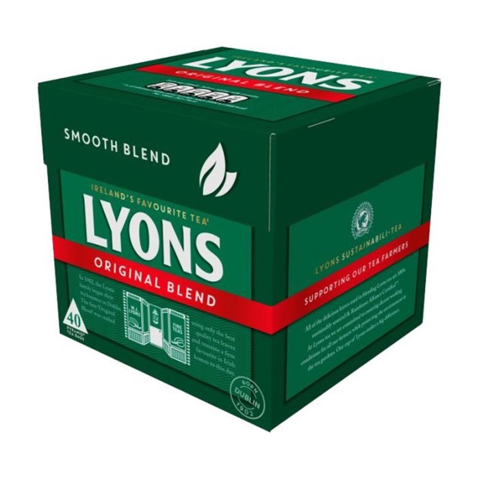 Lyons Original Label Tea Bags 40s - Irish Jewelry | Irish Store ...