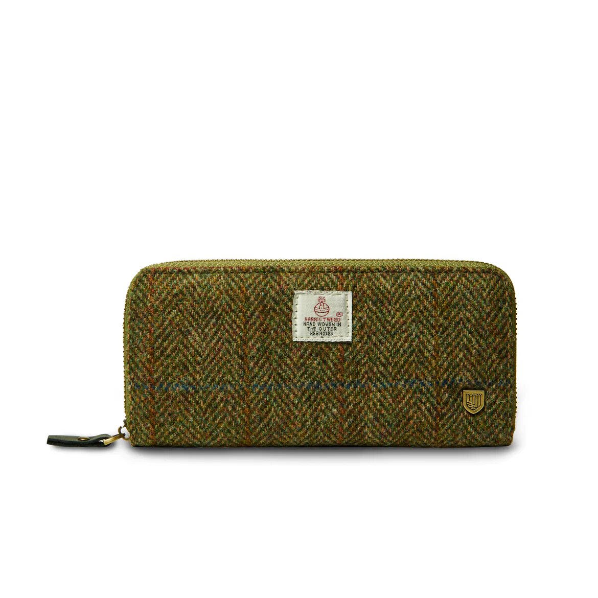 Islander Purse with HARRIS TWEED - Chestnut Herringbone - Irish Jewelry ...