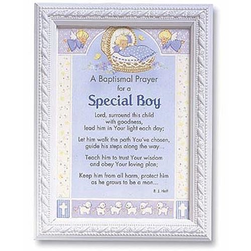 Baptismal Prayer for a Special Boy Card - Irish Jewelry | Irish Store ...