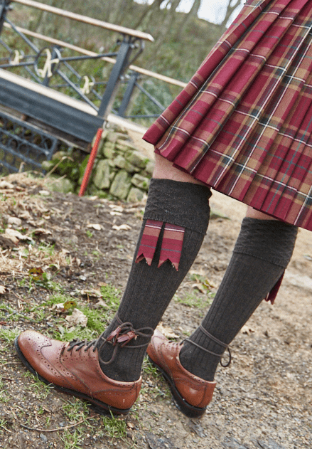 Pentland Premium Kilt Hose Brown Turf - Irish Jewelry | Irish Store ...