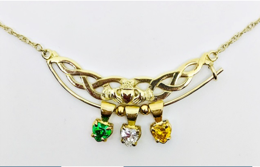 Family Drop Birthstone - Irish Jewelry | Irish Store | Tipperary Irish ...