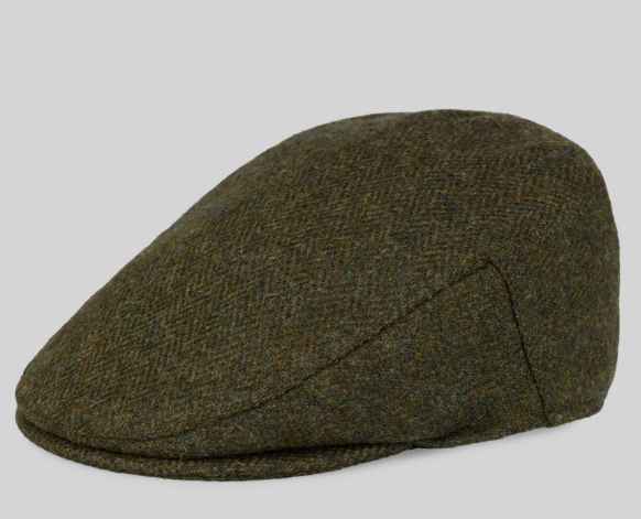 Hanna Hat Vintage Cap Magee Moss Herringbone Donegal Tweed Exclusively ...