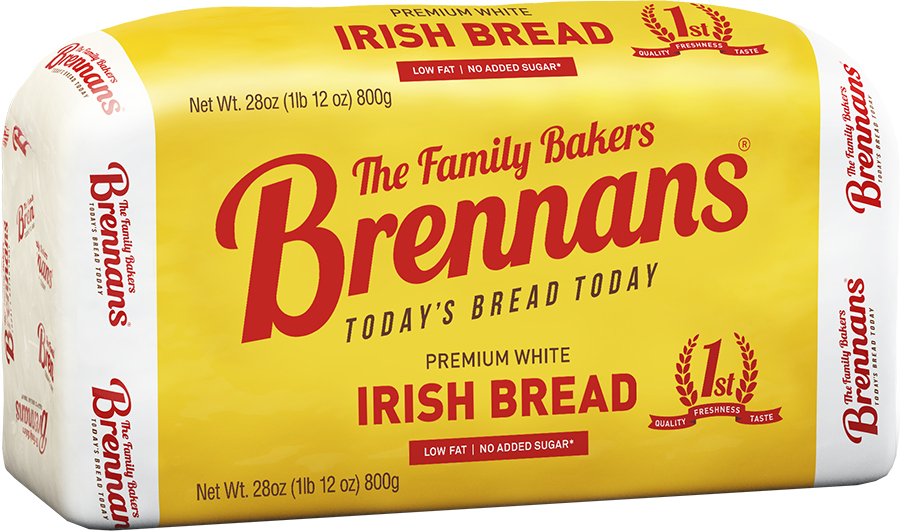 Brennans Irish Bread White Loaf 800g - Irish Jewelry | Irish Store ...