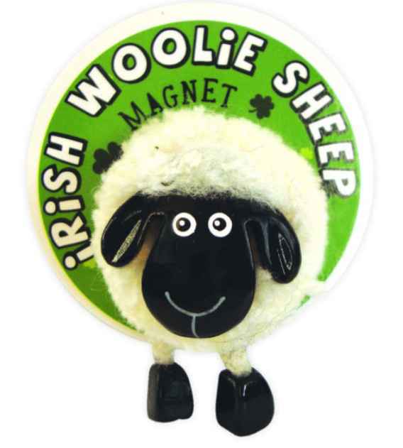 Pom Pom White Sheep Magnet - Irish Jewelry | Irish Store | Tipperary ...