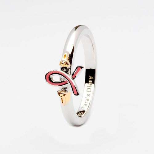 Breast Cancer Stacking Ring - Irish Jewelry | Irish Store | Tipperary ... Breast Cancer Stacking Ring - Irish Jewelry | Irish Store | Tipperary ...